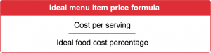 How to Calculate Food Cost Percentage (With Examples) - Lightspeed