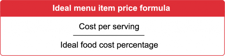 How to Calculate Food Cost Percentage (With Examples) - Lightspeed