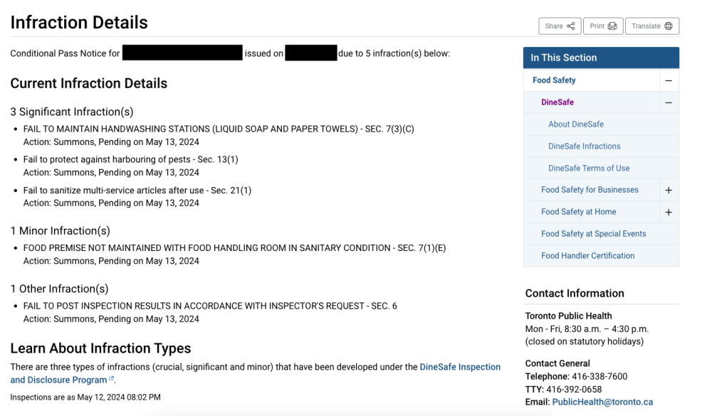 Restaurant Health Inspection Checklist for Success