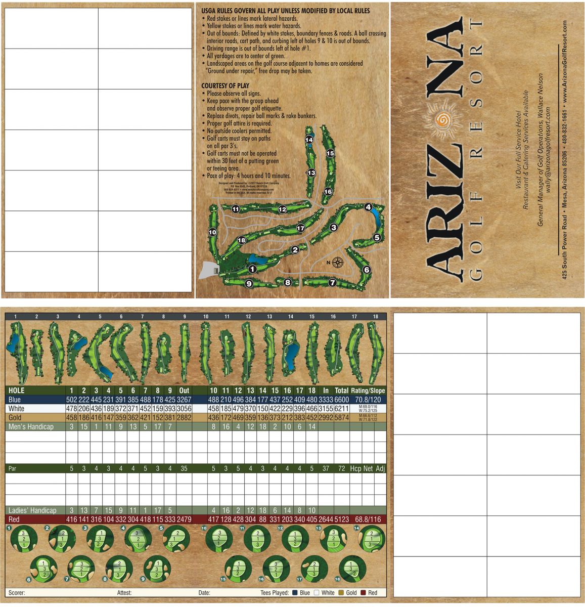 7 Golf Scorecard Design Best Practices - Lightspeed